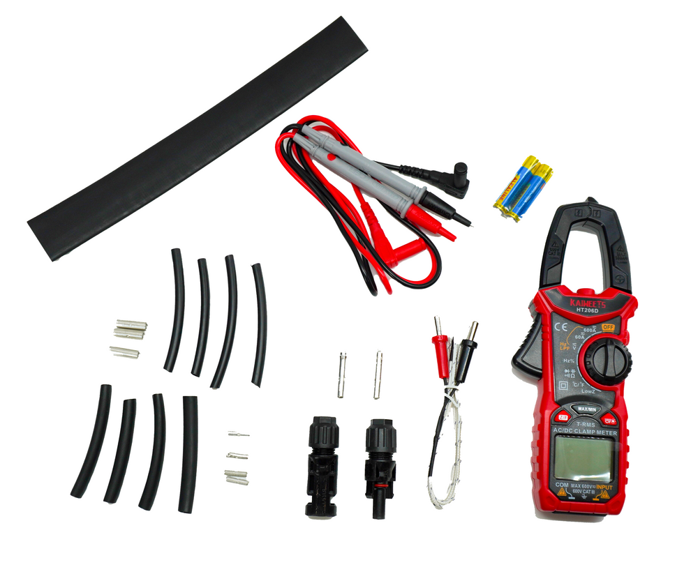 Goofproof Kit - DC Clamping Multimeter+Spare Parts – RPS Solar Pumps