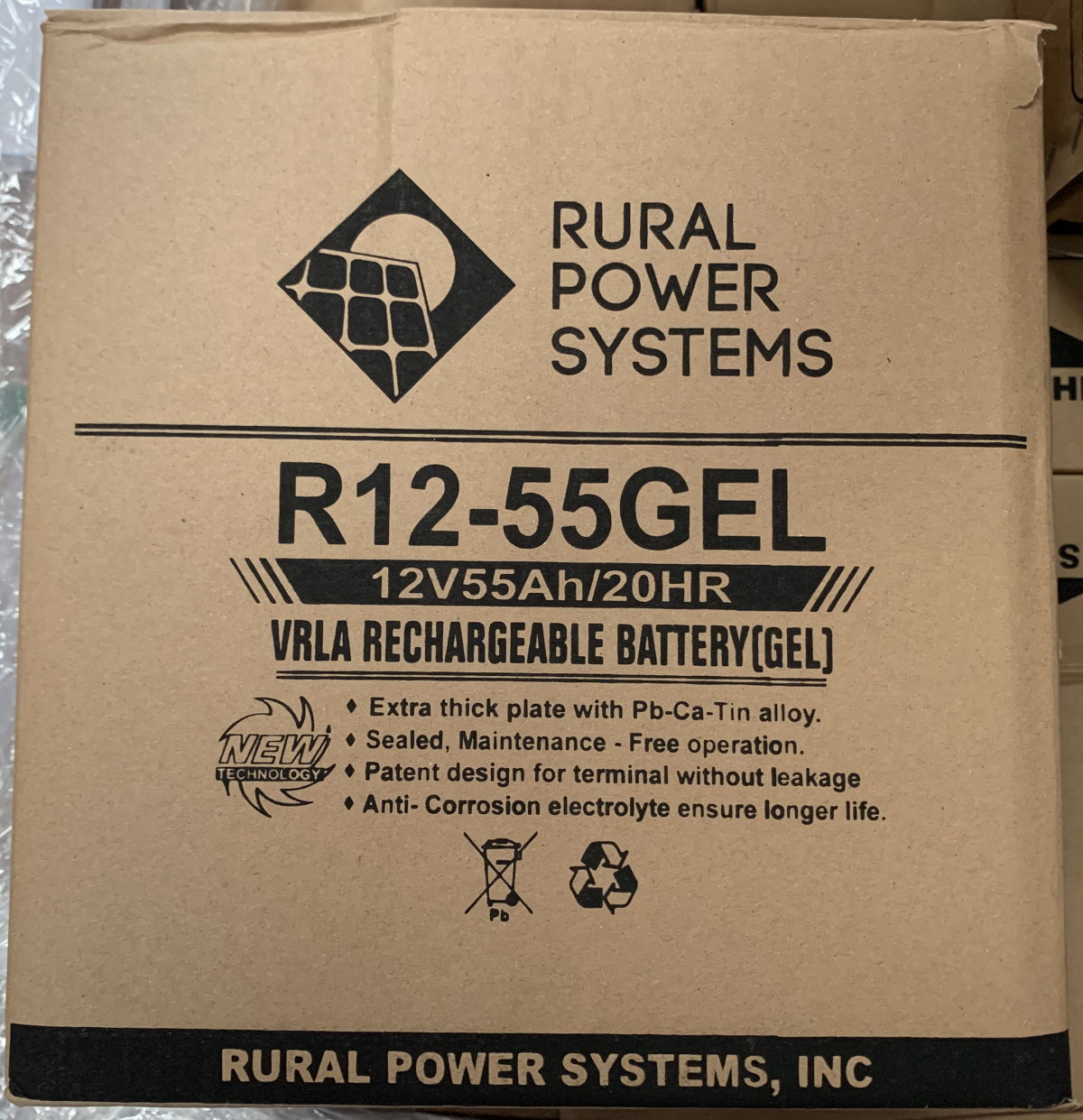 Deep Cycle GEL Battery Banks – RPS Solar Pumps